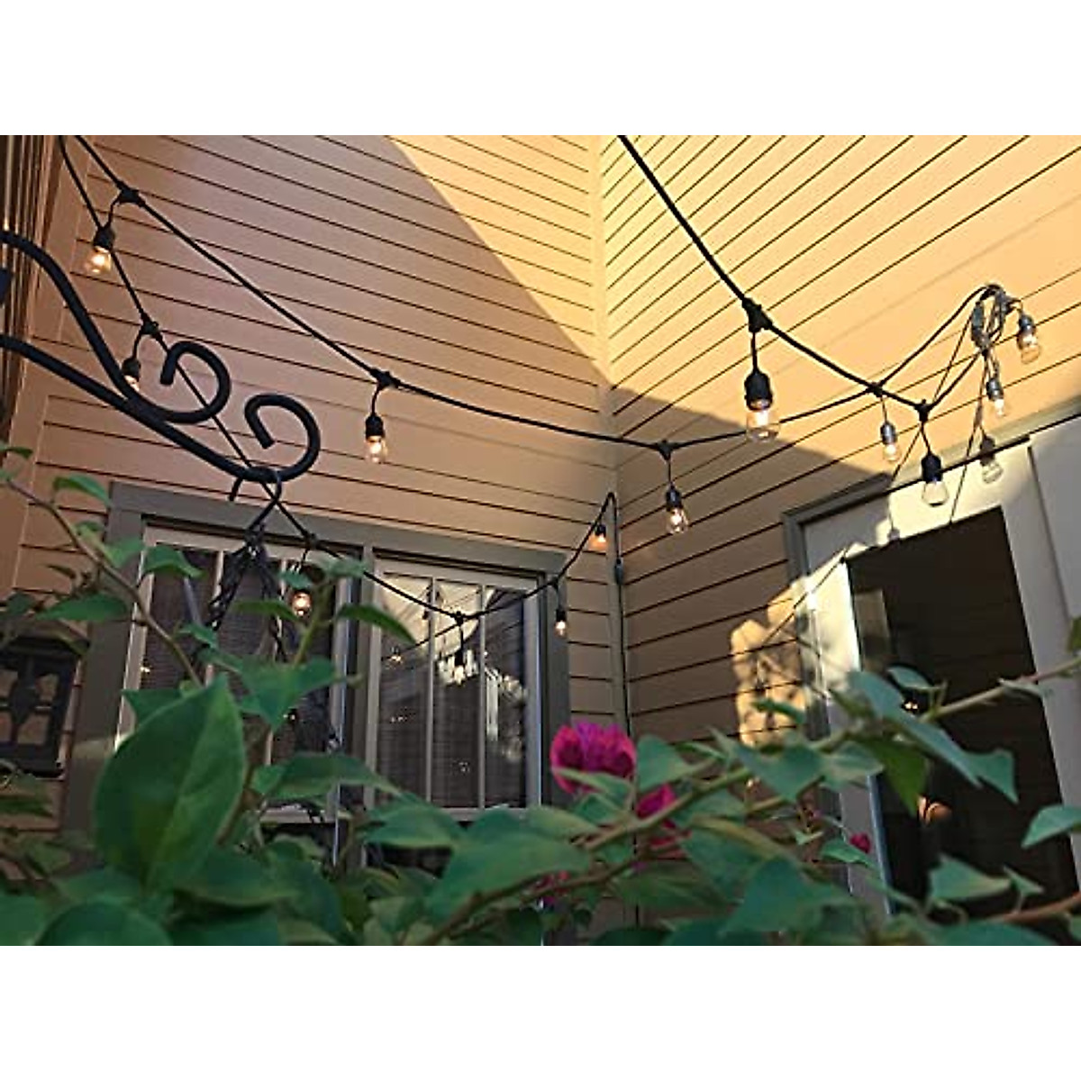 Rolay 11W Outdoor String Light Bulbs, S14 Incandescent Replacement Bulbs for Outdoor Patio String Lights with E26 Base, Pack of 25