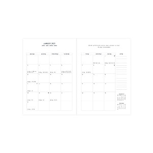 Letts Serenity A6 Week to View 2022 Diary - Ocean