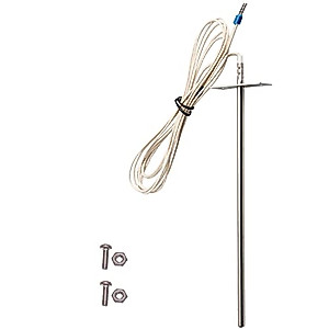 Replacement rtd Temperature Sensor for Traeger, 7" Temperature Sensor Probe Compatible with Most Traeger Grill Models, BAC194