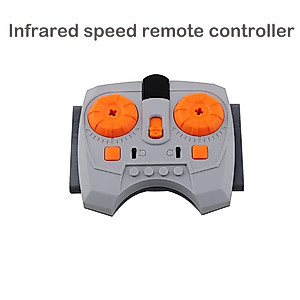 Power Functions Parts Building Blocks Train Track Motor Battery Box Infrared Remote Controller Receiver (modle2)