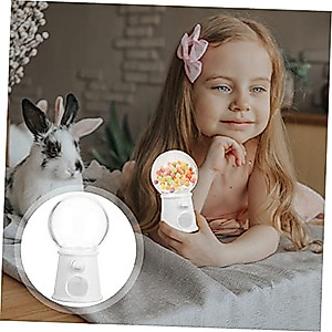 Abaodam 8pcs Mini Machine Cake Favor Boxes for Wedding Mini Vending Machine Money Coin Bank Mini Gumball Machine for Kids Cake Topper Decor Gumballs Machines for Candy