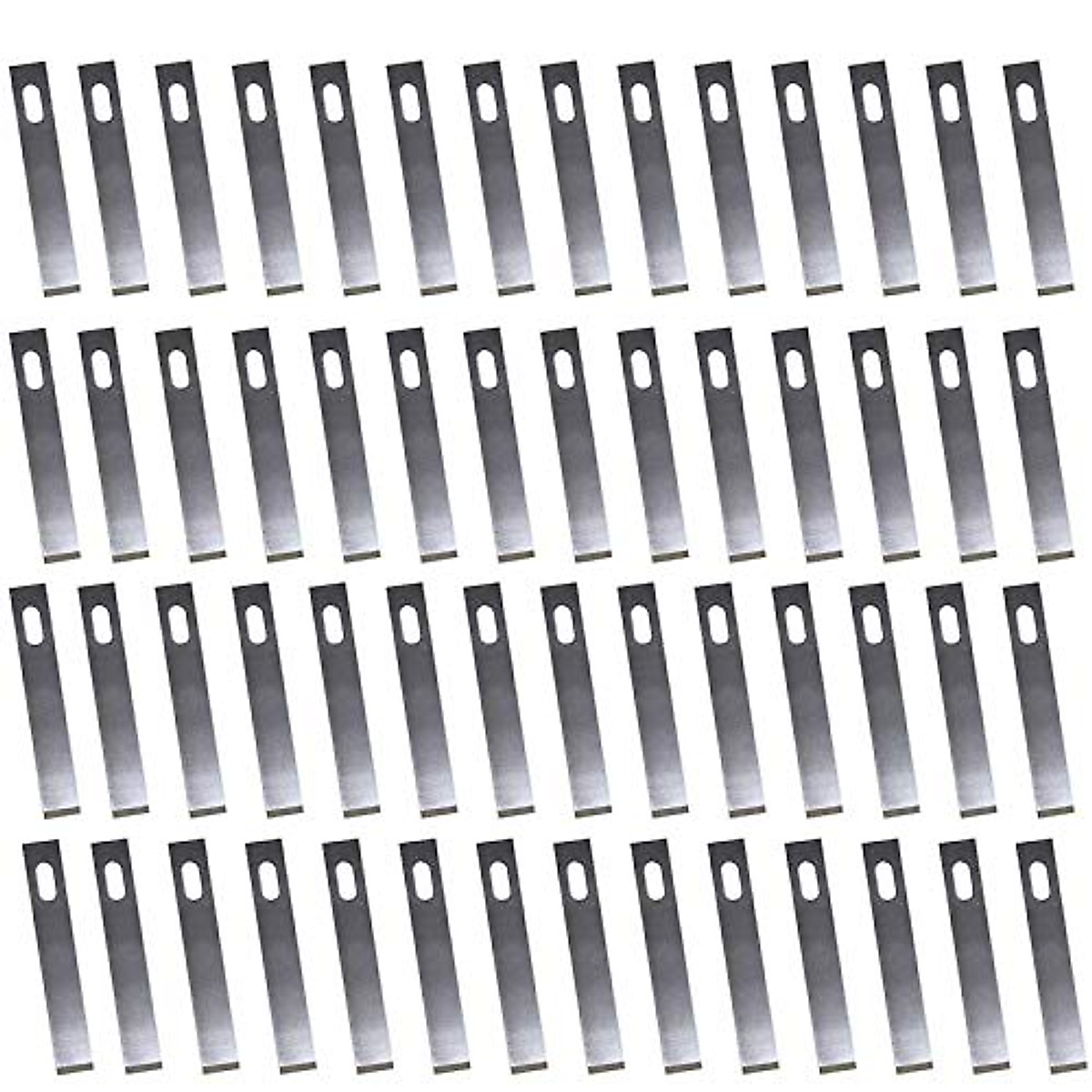 TIHOOD 100PCS #4 Replacement Hobby Blade/Steel Craft Knife Blades