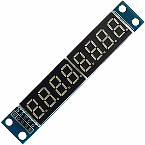 DEVMO 4pcs 8-Digit 7 Segment Module MAX7219 8 Bit Digital Segment Tube LED Display Module Supports Cascade Eight Bit Serial 3 IO Ports Compatible with Ar-duino MCU/51/AVR/STM32