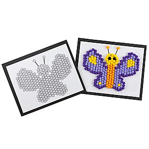 · TIN ROOF · CRAFTS Giant Arts and Crafts Supplies for Kids - Kit for Toddlers Age 4 5 6 7 8 9 – D.I.Y Crafting Collage – Loads of Supplies – Pipe Cleaners - Bag Rainbow Colored Small Pompoms 3/8"