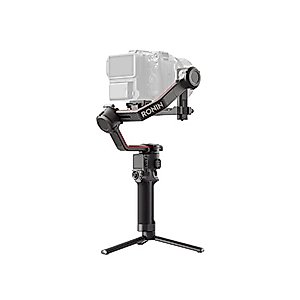 DJI RS 3 Pro, Handheld 3-Axis Gimbal Stabilizer for DSLR and Cinema Cameras Canon/Sony/Panasonic/Nikon/Fujifilm/BMPCC, Automated Axis Locks, Carbon Fiber Axis Arms, 4.5 kg (10lbs) Payload, LiDAR Focus