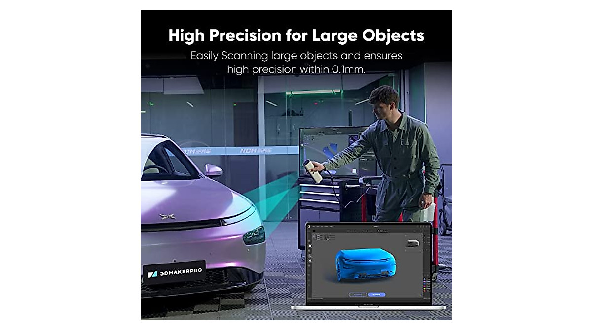 3DMakerpro Lynx 3D Scanner Kit - High Precision Scanning