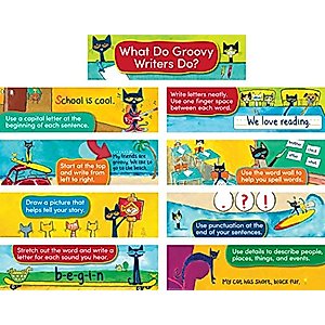 Pete The Cat Writing Strategies Mini Bulletin Board