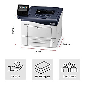 Xerox VersaLink C400/DN Color Printer, Amazon Dash Replenishment Ready