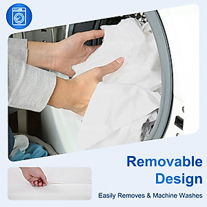 PayLessHere 5/6 Bamboo Charcoal Gel Infused Memory Foam Mattress/Medium Firm Mattresses/Green Tea Memory Foam Mattress/Pressure Relieving/CertiPUR-US Certified/Bed-in-a-Box (6 Inch, Queen)