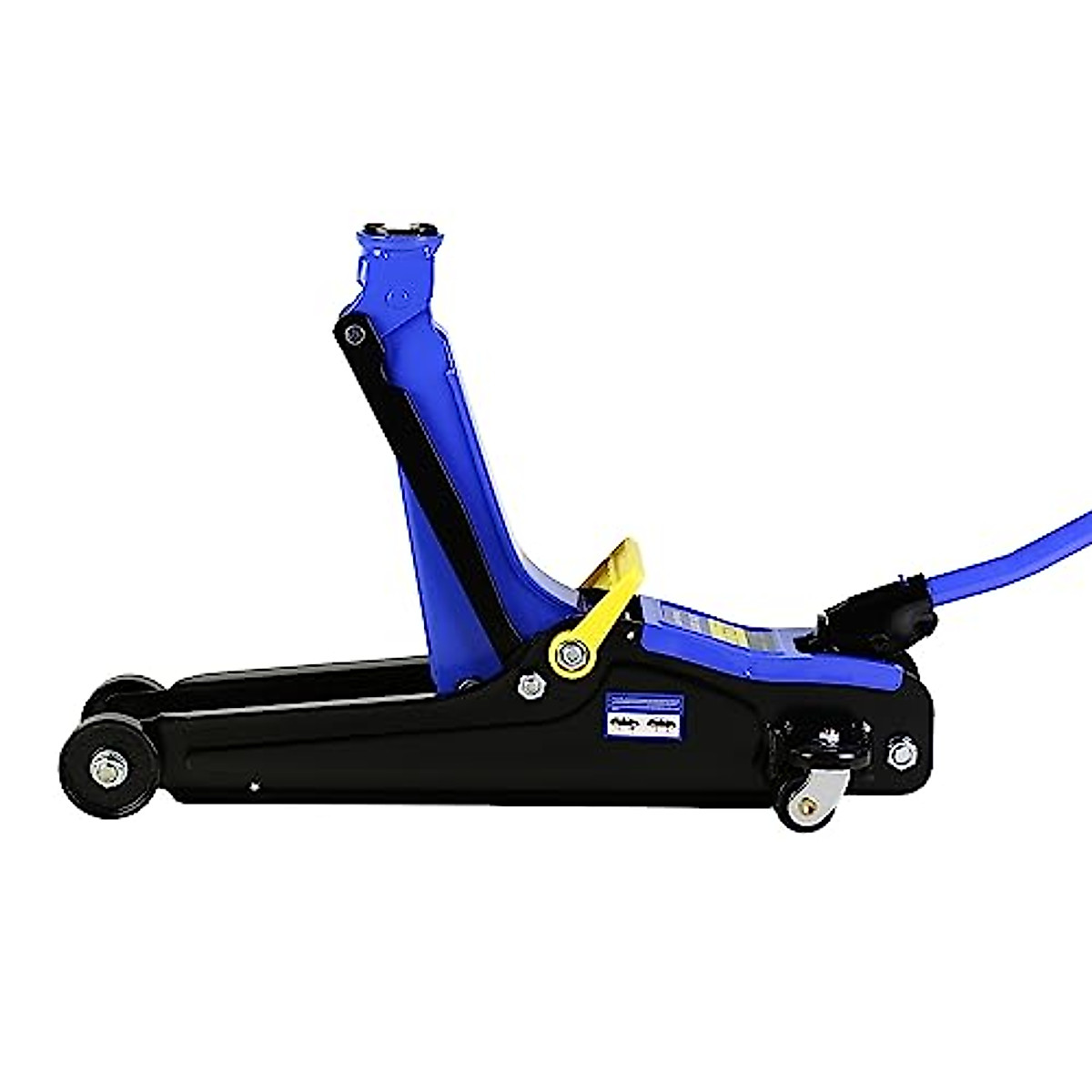 Pvillez Floor Jack/Hydraulic Trolley Service, 2 Ton(4000lbs) Low Profile Floor Jack, Heavy-Duty Steel Racing Floor Jack with Single Piston Quick Lift Pump, Floor Jack Lifting Range 3.3"-15.2" (2T)