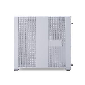 Lian-Li O11 AIR MINI Tempered Glass E-ATX Tower Computer Case, White