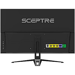 Sceptre 27-inch IPS Gaming Monitor 165Hz 144Hz HDMI DisplayPort 99% sRGB AMD FreeSync FPS RTS Build-in Speakers Machine Black