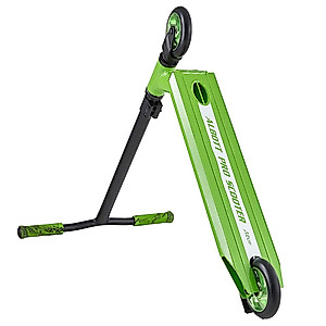 Albott Pro Scooters Trick Scooter - Freestyle 110mm Aluminium Core Wheels & ABEC-9 Stunt Scooters for Kids 8 Years and Up Entry Level Scooter for Beginner Boys Girls Teens Adults (Green)