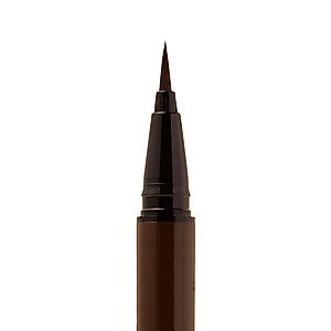 EM COSMETICS Illustrative Eyeliner, Liquid Eyeliner, 0.55 ml/ 0.019 fl oz (Brown Brush Tip)