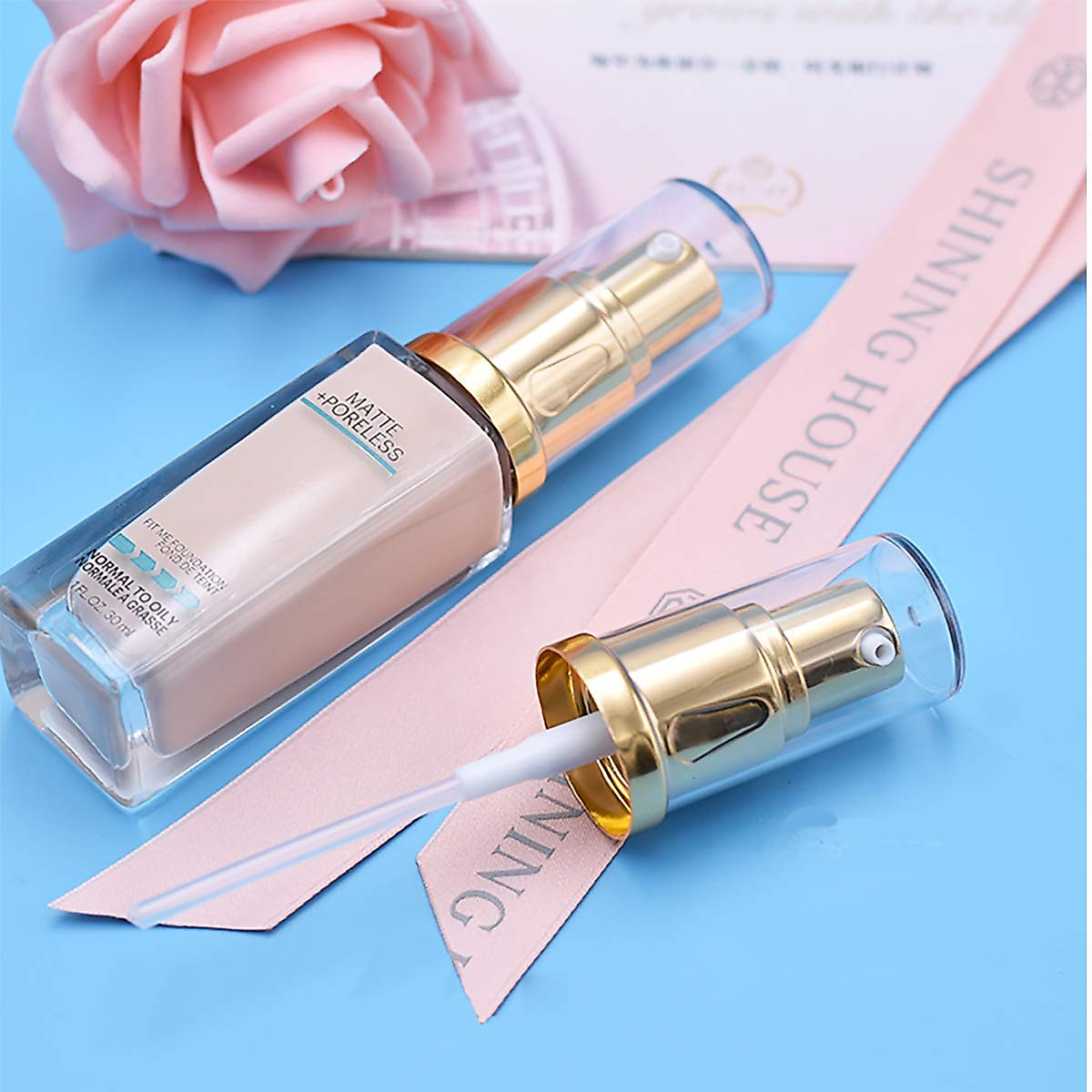 LUFOX 2Pcs Foundation Pump for Maybelline Fit Me Liquid Foundation