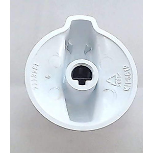 newlifeapp 134844410 Premium Quality Dryer or Washer KNOB. (This knob Will Accept a D-Shaped Shaft Switch) Compatible with Frigidaire, Westinghouse