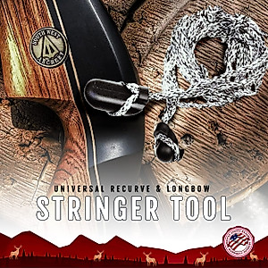 Southwest Archery Universal Recurve & Long Bow Stringer Tool – Instructional Video Link Included – Designed for All Bows Like The Samick Sage