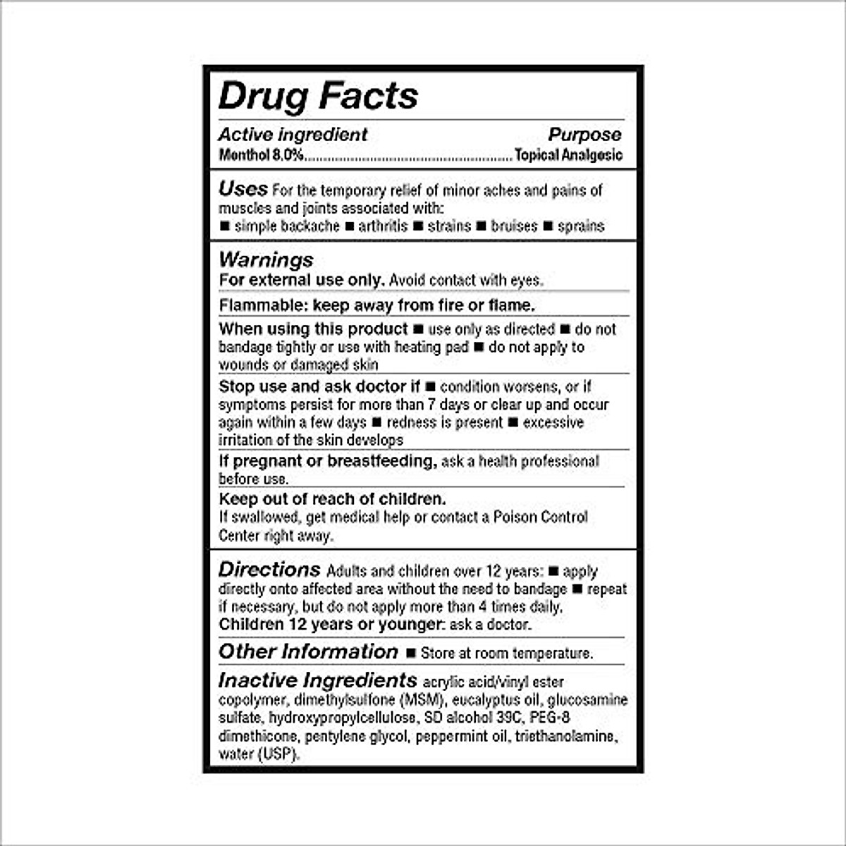 Medline Ironman ActivICE Topical Cooling Gel, Pain Relief for Arthritis, Joint, Muscle, Back & Body Aches & Pain, 4 oz (1 Count)