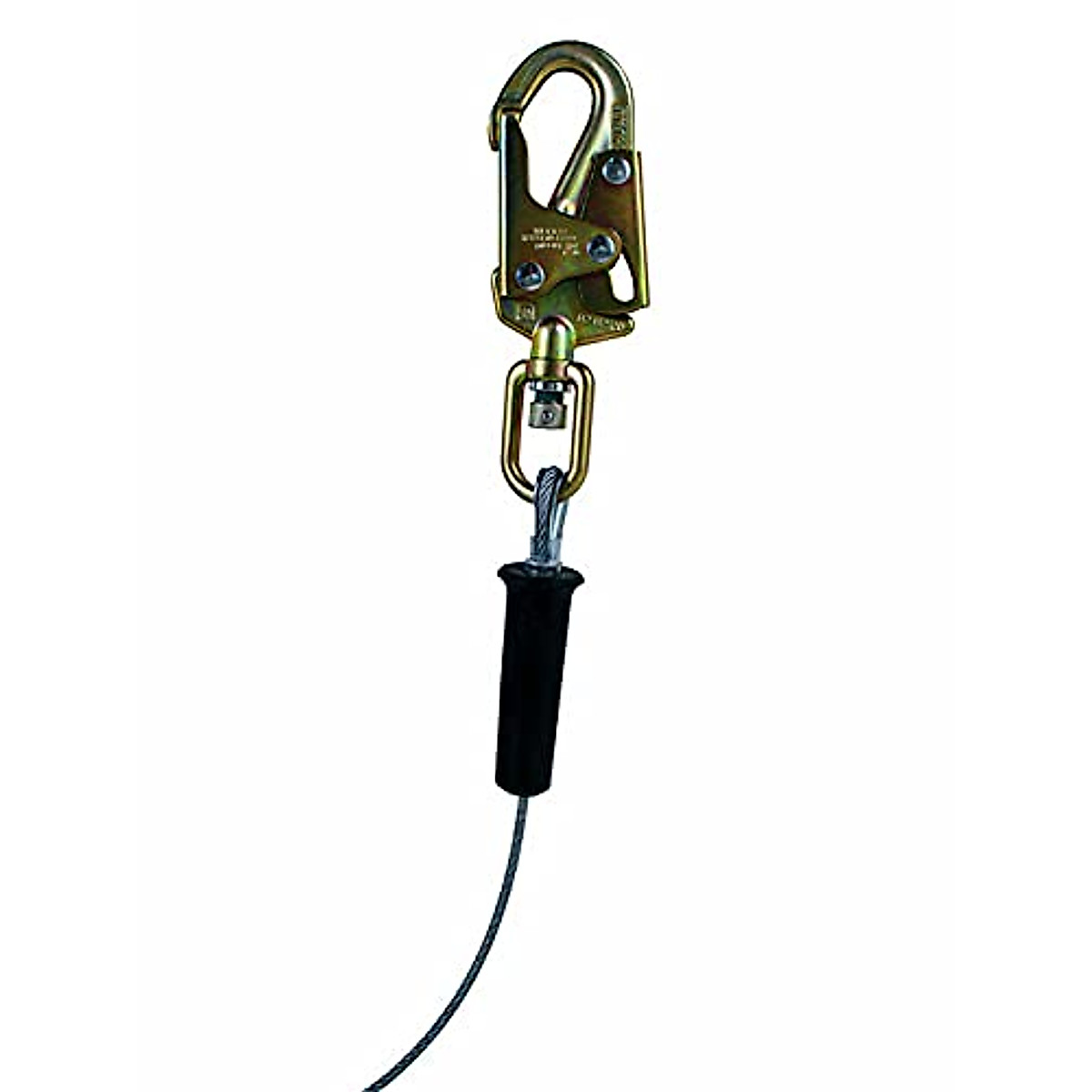 Frontline RPG30 Cable Single Leg 30ft SRL with Steel Snap Hook End.| Roofing | Construction | Personal Fall Arrest Protection | Galvanized Steel Retractable Lifeline/Safety Yoyo