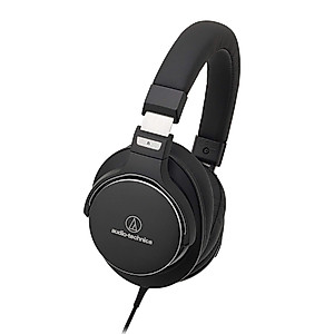 Audio-Technica ATH-MSR7GM SonicPro Over-Ear High-Resolution Audio Headphones, Gun Metal Gray (Renewed)