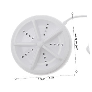 Washing Machine Portable Washer Travel Washer Laundry Cleaner Tool Ultrasonic Cleaner Mini Washer Washing Supplies Clothes Washer Ultrasonic Turbine Washer Mini Cleaner