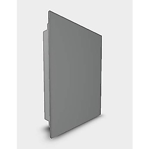 Ketcham 18" Wx 24" H Deluxe Series Recessed Mounted Bright Annealed Stainless Steel Framed Single Door Medicine Cabinet