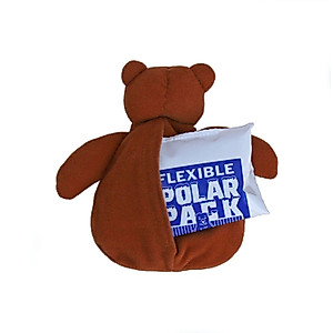 J.L. Childress Boo Boo Zoo Reusable Ice Pack for Babies, Toddlers and Kids - Kids Ice Pack for Boo Boos - Soft Hug for Injuries, Fevers & Pain Relief - Reusable Gel Pack Boo Boo Buddy - Elephant