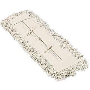 SPARTA Flo-Pac Dust Mop Tie Back for Cleaning, 24 X 5 Inches, Tan, (Pack of 12)