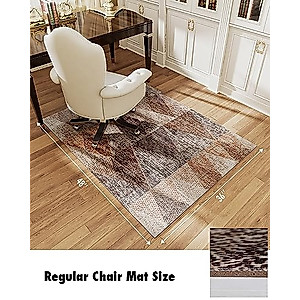 Premium Chair Mat for Hardwood Floors - Floor Protector for Rolling Chairs, Office Desk Rug for Gaming & Computer Chair - Protective and Durable