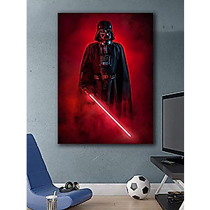 LCVME Da-r-t-h Poster Canvas Art Poster and Wall Art Picture Home Decor Painting EMXEE (No Frame,16"x24")