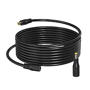 ELFCULB 14AWG DC 8mm Extension Cable DC 8mm Male to Female Adapter Connector Solar Panel Cable Compatible with Jackery GZ for Portable Power Station Solar Generator and Solar Panel(20FT)