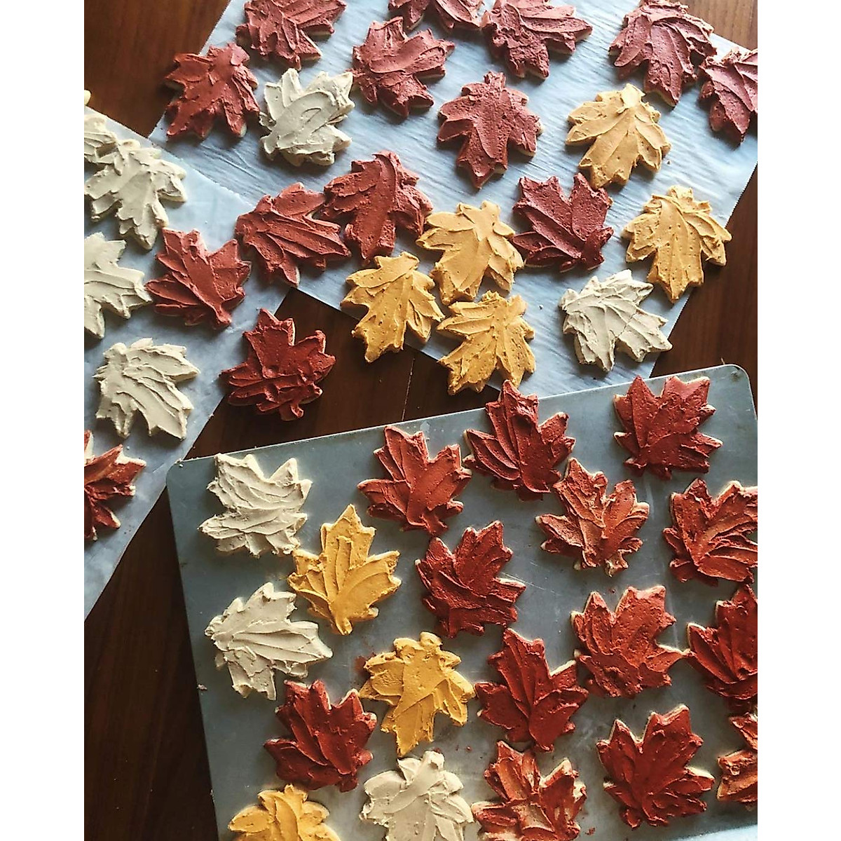 Large Maple Leaf Cookie Cutter, 4" Made in USA by Ann Clark
