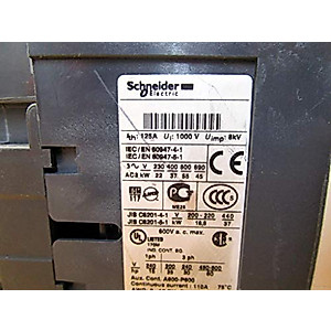 Schneider Electric LC1D80 LX1 D6 F7 Contactor LC1D80LX1D6F7
