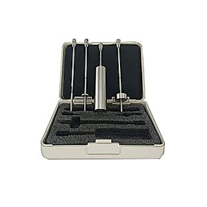 VTSYIQI Viscometer Viscosity Meter Rotor Adapter 1 2 3 4 Rotor for Rotary Viscometer Viscosity Meter Low Viscosity Adapter