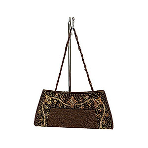 CRAFT BAZAAR Handmade Bead Wristlet Clutch Purse For Women, Evening Purse For Parties, Brides, Festivals