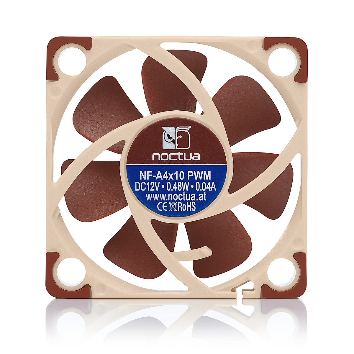 Noctua NF-A4x10 PWM, Premium Quiet Fan, 4-Pin (40x10mm, Brown)