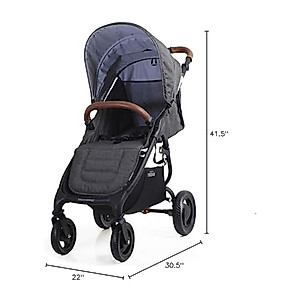 Snap 4 Trend Single Light Weight Stroller (Charcoal)