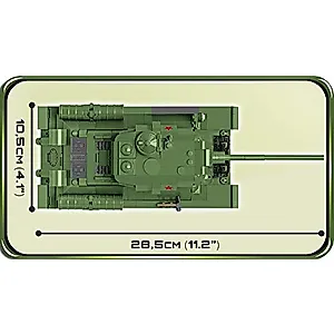 Cobi toys 668 Pcs Historical Collection WWII /2542/ T 34-85, Green