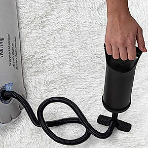 HUGBINO Inflatable Toddler Travel Bed - Kids Air Mattress - Portable Blow Up Bed for Children, Lightweight and Sturdy - Floor Beds and Mattresses for Youth, Durable Traveling Accessories for Toddlers