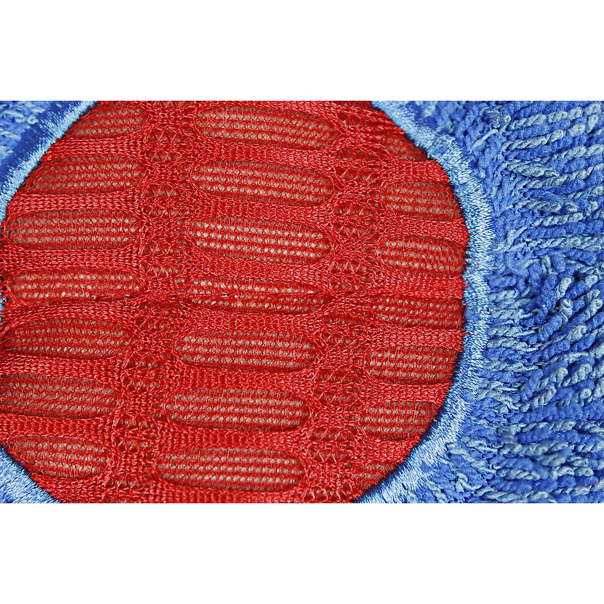 CleanAide Twist Yarn Mop Pad with Spot Cleaning Scrubber, 18 Inches, 6 Pack