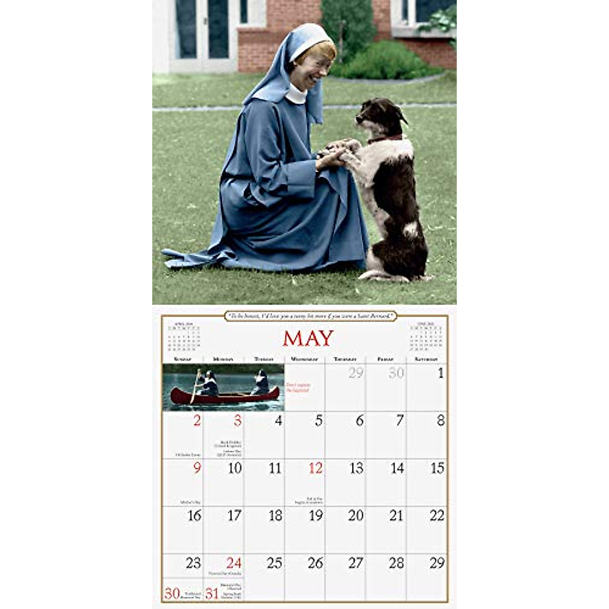 Nuns Having Fun Wall Calendar 2021
