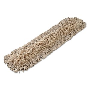 Boardwalk BWK1036 36 in. x 3 in. Cotton Dust Mop Head - White