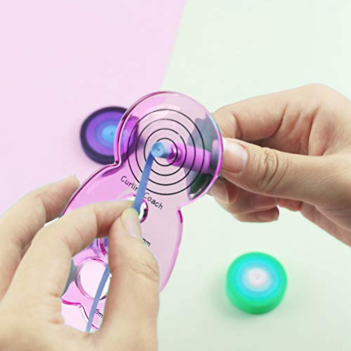 12 Pack Paper Quilling Tools Slotted Kit, Different Sizes Rolling Curling Quilling Needle Pen Curling Coach Paper Cardmaking Project Tools Set