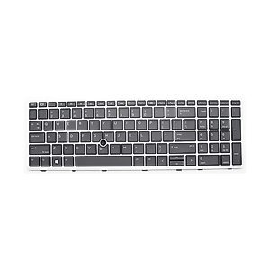 New Replacement Laptop Keyboard Compatible with HP Elitebook 850 g5 855 G5 850 G6 750 G5 755 G5 Zbook 15u G5 G6 US L11999-001 Backlit