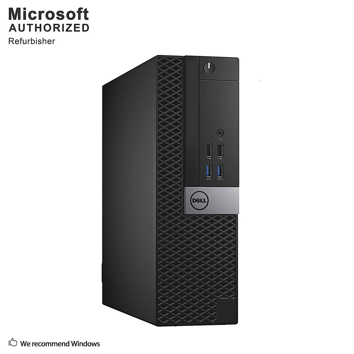 Dell OptiPlex 5040 SFF High Performance Business Desktop Computer, Intel Quad Core i7-6700 up to 4.0GHz, 8G DDR3L, 256G SSD, WiFi, BT, 4K Support, DP, HDMI, Windows 10 Pro 64 En/Sp/Fr(Renewed)