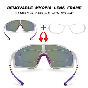 ZHABAO Polarized Sunglasses for Women and Man，UV400 Anti-UV Protection Sports Sunglasses for Outdoor Sports (J06)