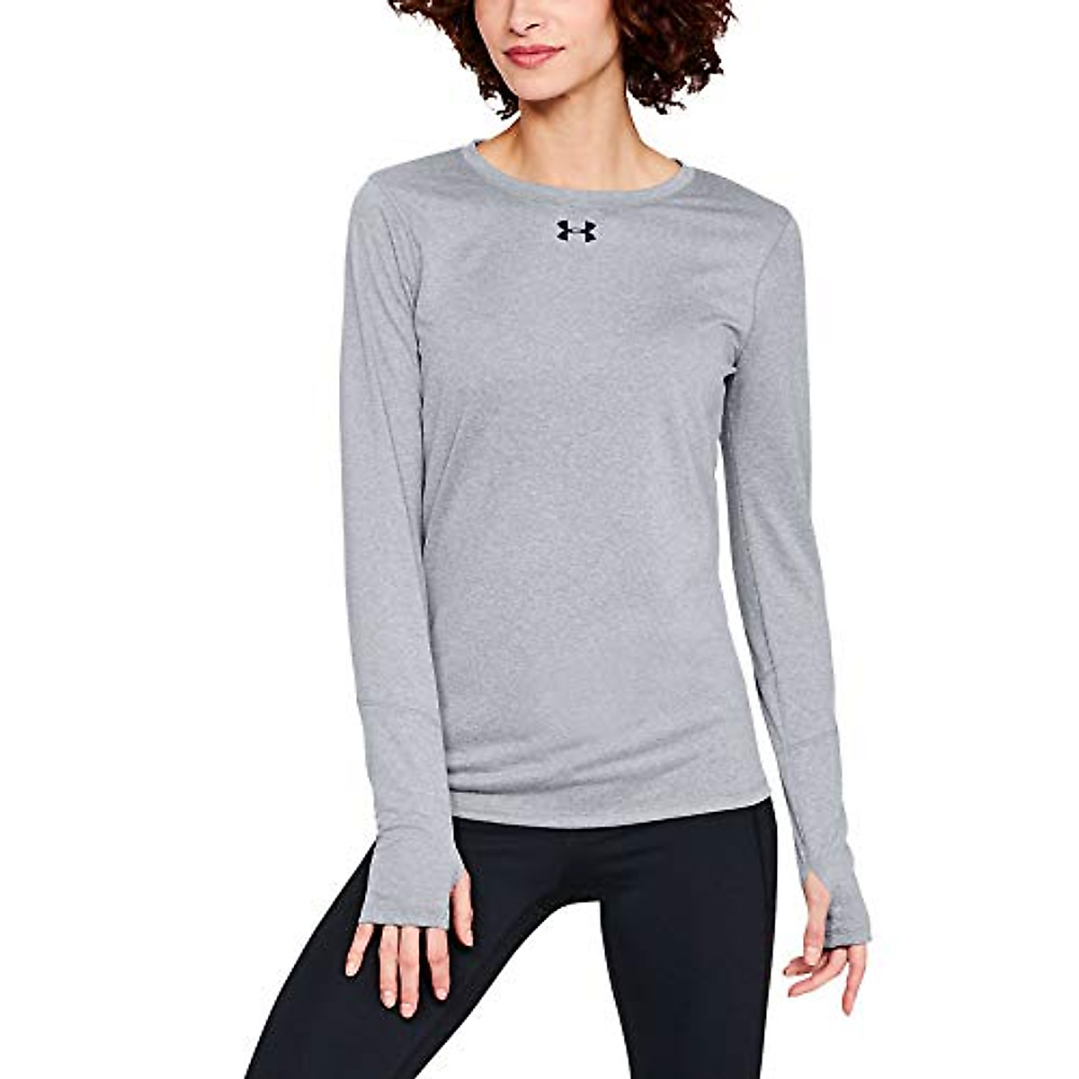 Under Armour Women's UA Locker 2.0 Long Sleeve LG Gray