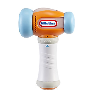 Little Tikes Count & Learn Hammer, Soft and Textured Grip for Little Hands with Numbers, Silly Sounds, Activity Lights SFX- Gift and Toy for Babies Toddlers Girls Boys Age 9 Months 1 2+ Years Old