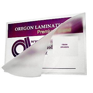 Hot Laminating Pouches 5 Mil (Pk of 100) 11-1/4 x 17-1/4 Mini-Menu Size Laminator Sleeves Clear Glossy