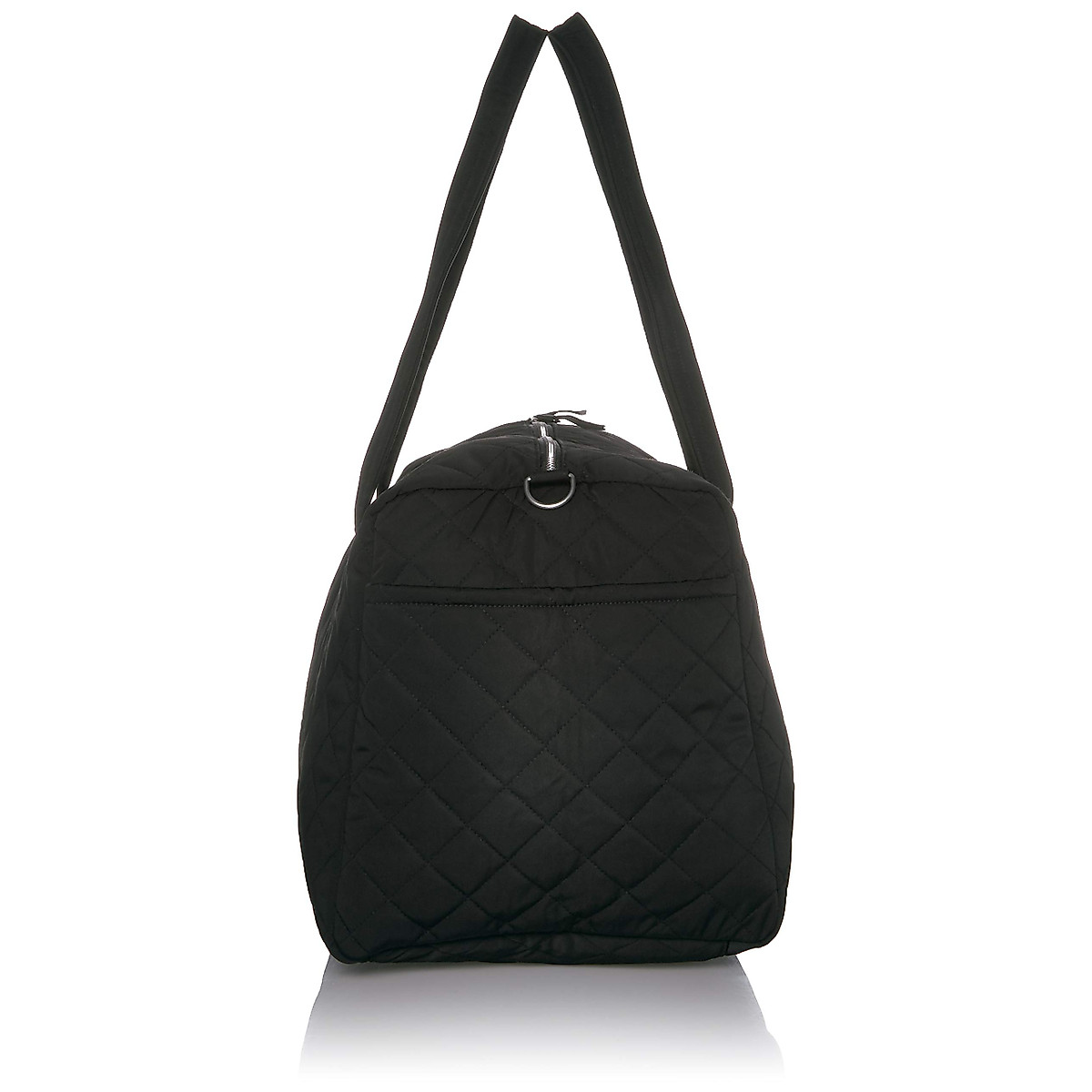 Vera Bradley Women's Performance Twill Large Travel Duffle Bag, Black, One Size